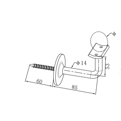 UNIKIM High Quality Custom 316 Stainless Steel Handrail Glass Weldable ...